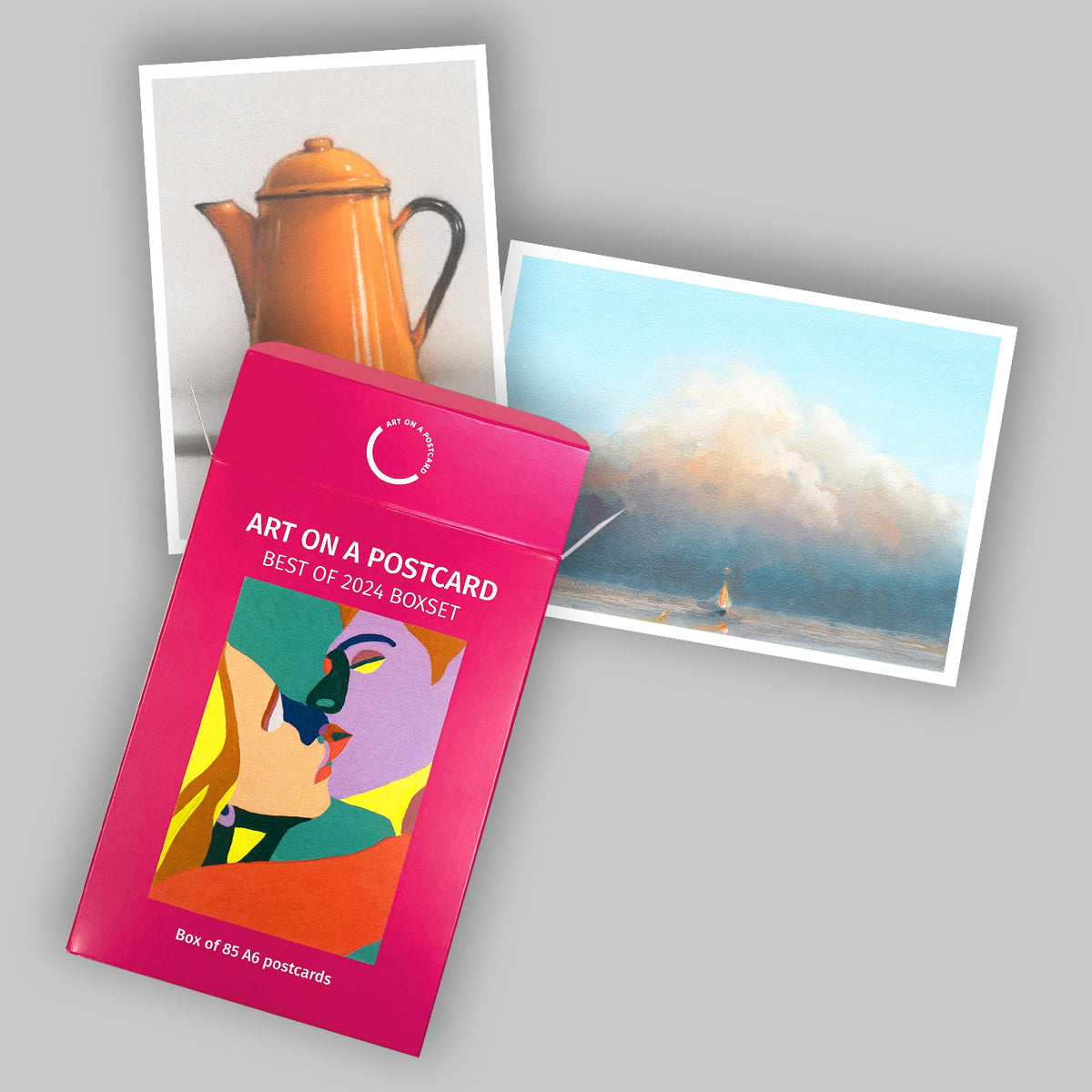Art on a Postcard 2024 Boxset of 85 Cards