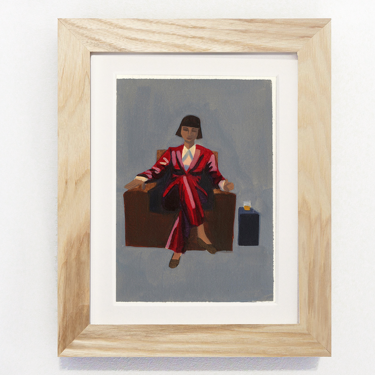 Cece Philips - Moment of Judgement – Art on a Postcard